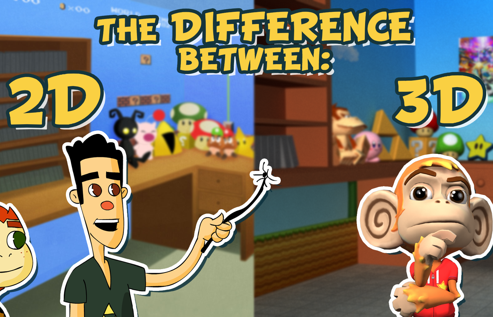 The Difference Between 2d And 3d
