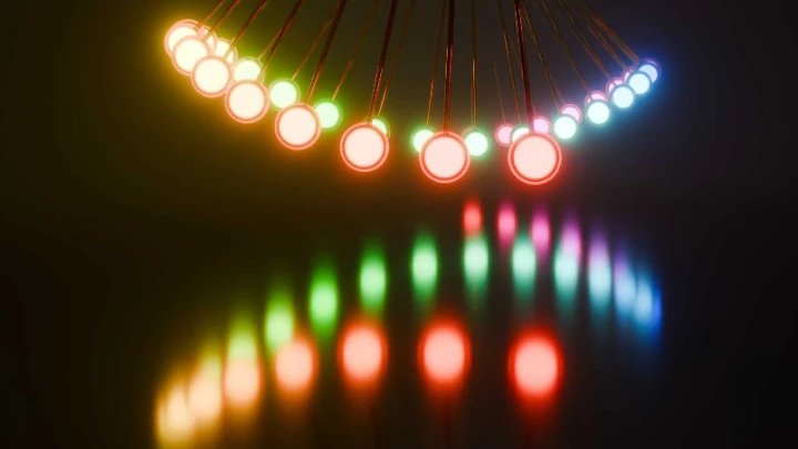 Rainbow Pendulum