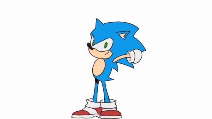 First Sonic Animation