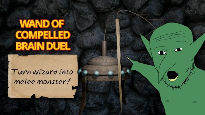 WAND OF COMPELLED BRAIN DUEL