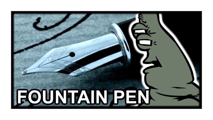How To Use a Fountain Pen – Reaction