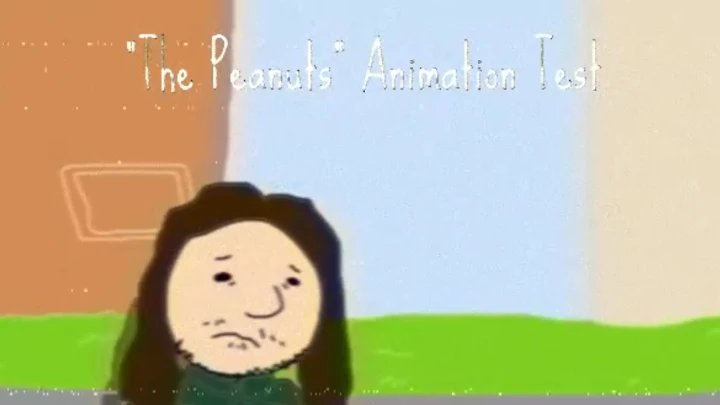 "The Peanuts" Animation Test