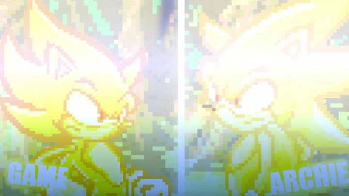 ARCHIE SONIC VS GAME SONIC