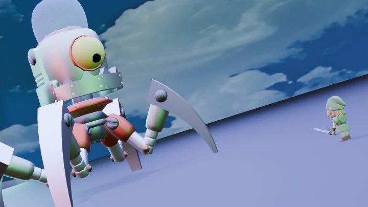 Link VS Tomorrow-tron