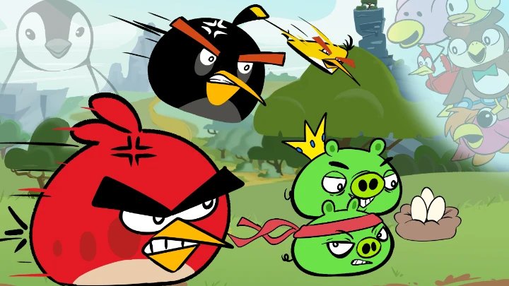 Angry birds get cooked!