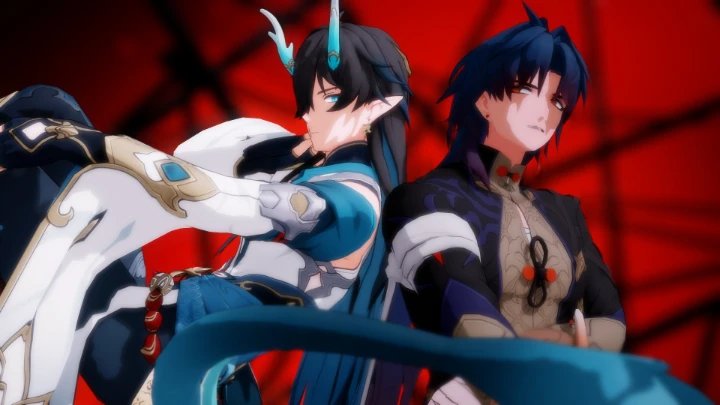 【Honkai: Star Rail MMD】 GETCHA 【Blade/Dan Heng IL】