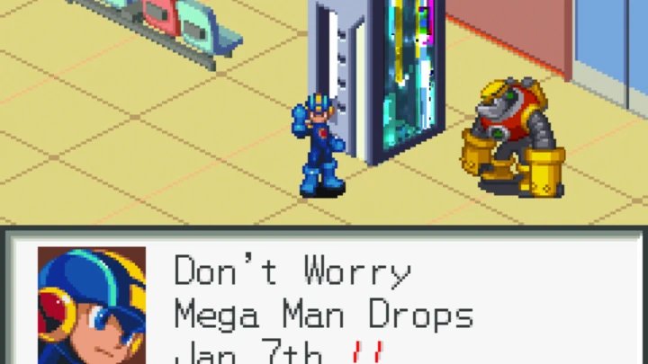 Mega Man Drops January 7th