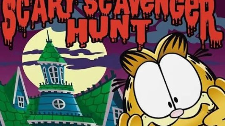Garfield scary scavenger hunt