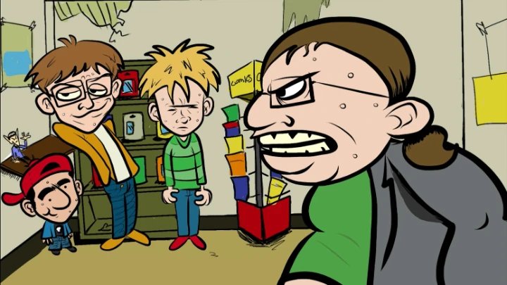 ELTINGVILLE CLUB CARTOON