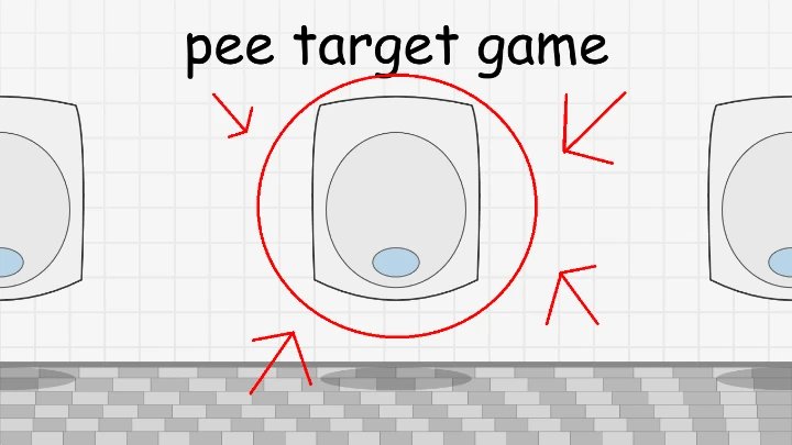 pee target game