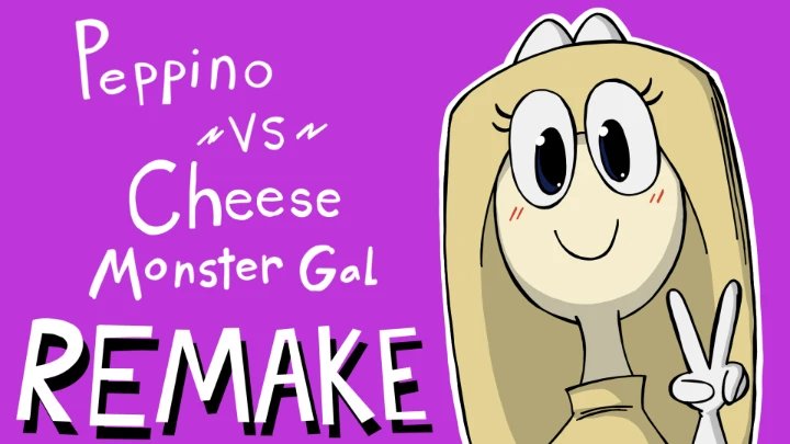 Peppino vs Cheese Monster Gal REMAKE