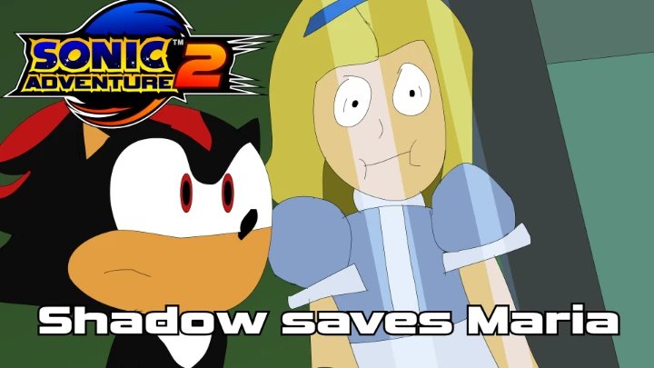 Sonic Adventure 2: Deleted Cutscene - Shadow Saves Maria