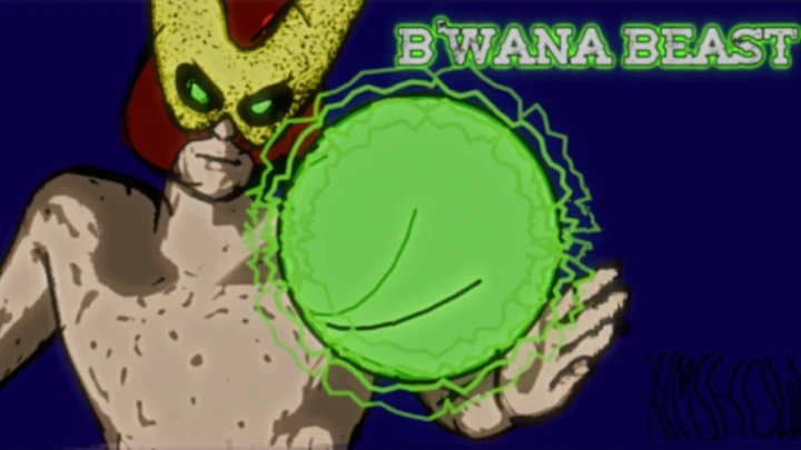 B'wana beast demonstrates his powers