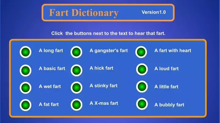 Fart Dictionary V. 1.0