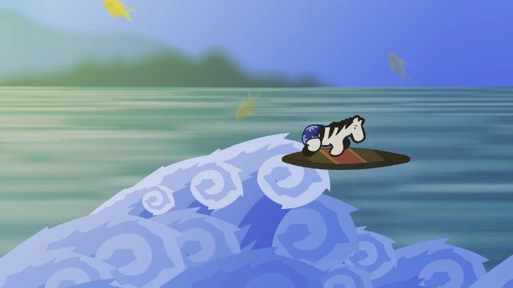 James The Beach Zebra