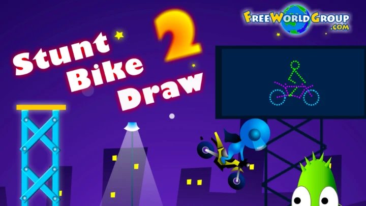 Stunt Bike Draw 2