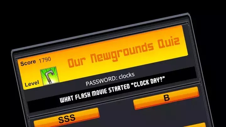 Our Newgrounds quiz