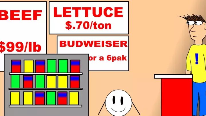 Mr Face Goes to the Store