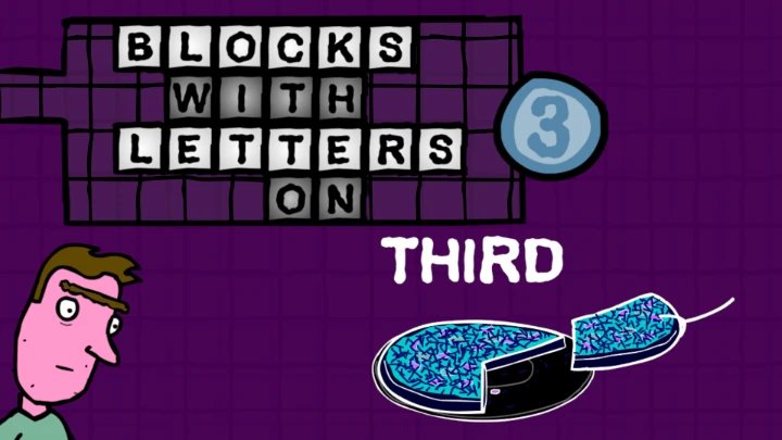 Blocks With Letters On 3