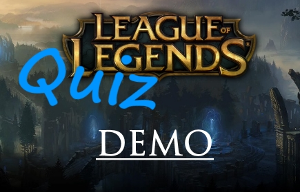 LoL Quiz S4 DEMO