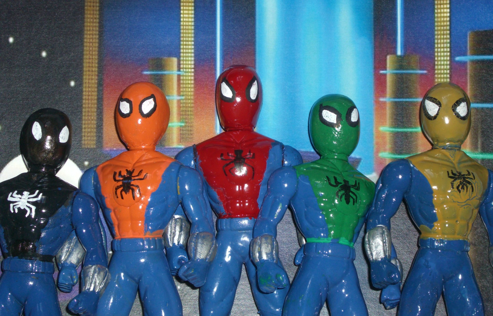 Spider-Rangers vs Alien N