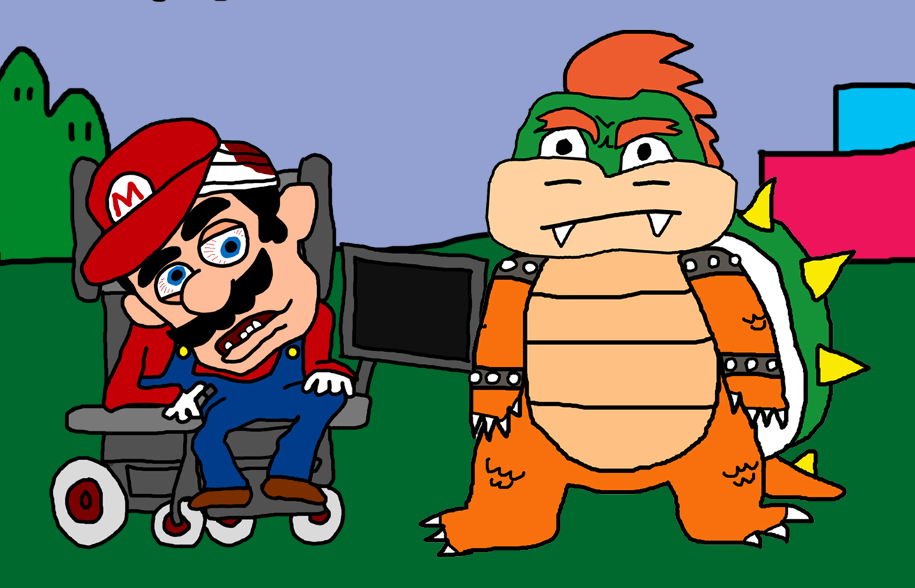 Handicapped Mario vs. Bow