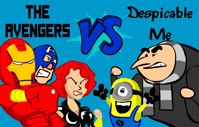 Avengers vs Despicable Me