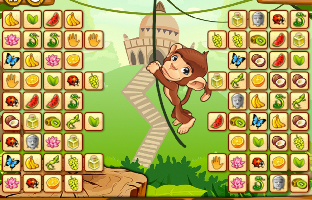 Monkey Mahjong Connect