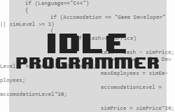 Idle Programmer