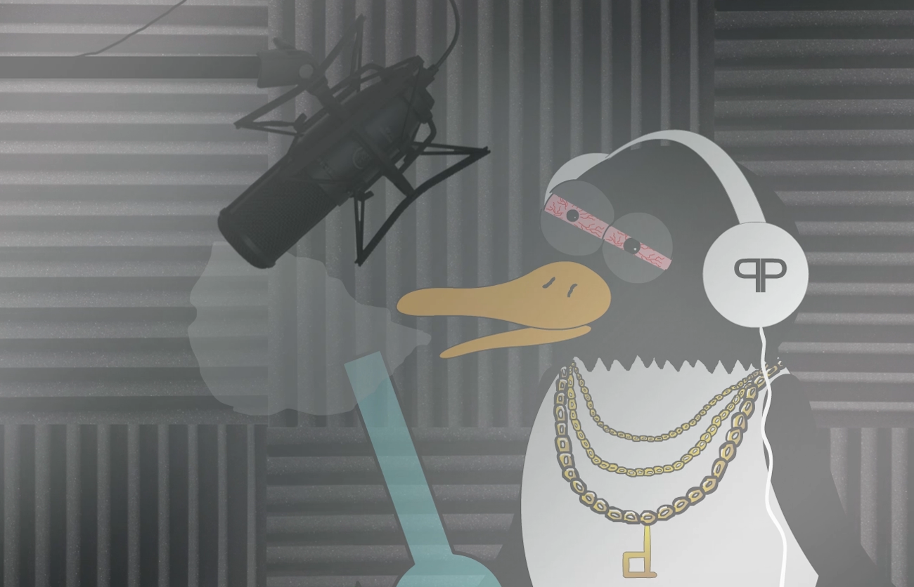 Meet Patrick the Rapping Penguin