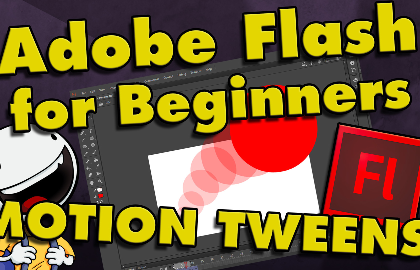 Flash Tutorial for Beginners – Motion Tweens