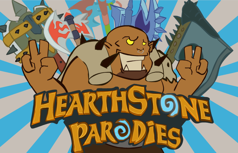 Hearthstone Cartoon Parody: Mage vs. Warrior