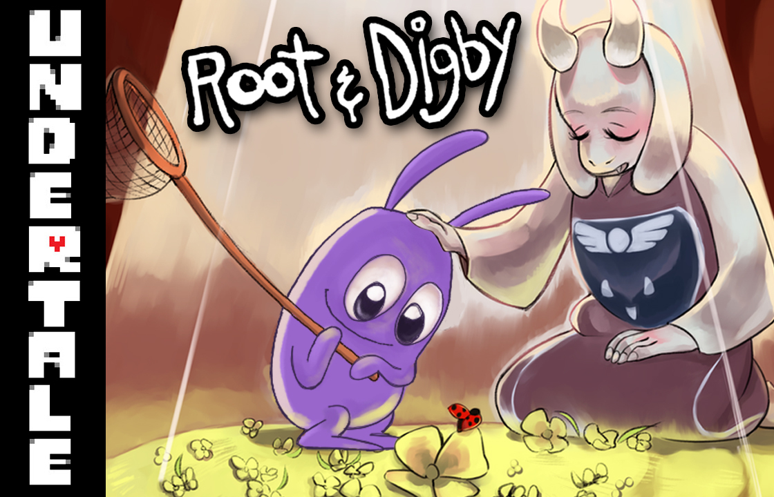 Let's (sort of) Play Undertale | Root & Digby