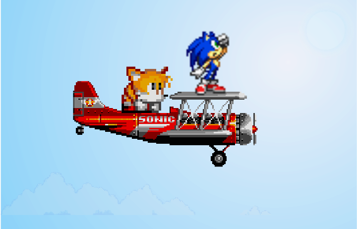 Tails' sky plane