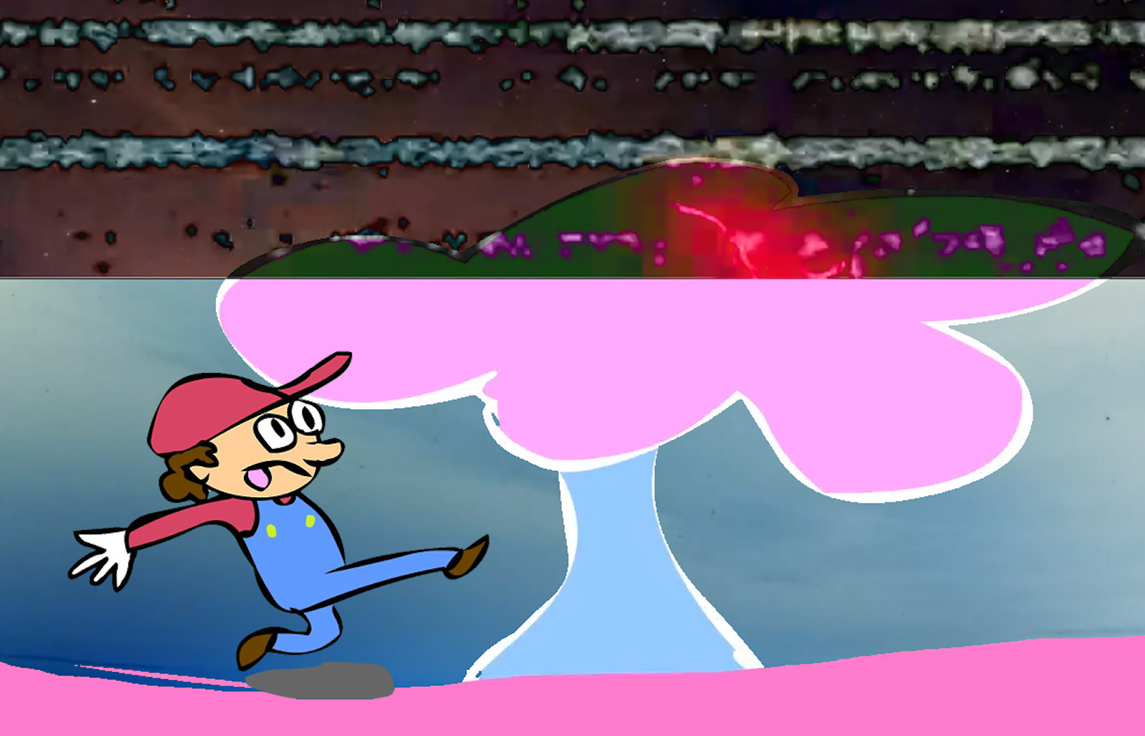 Trippy Mario Loop Animation