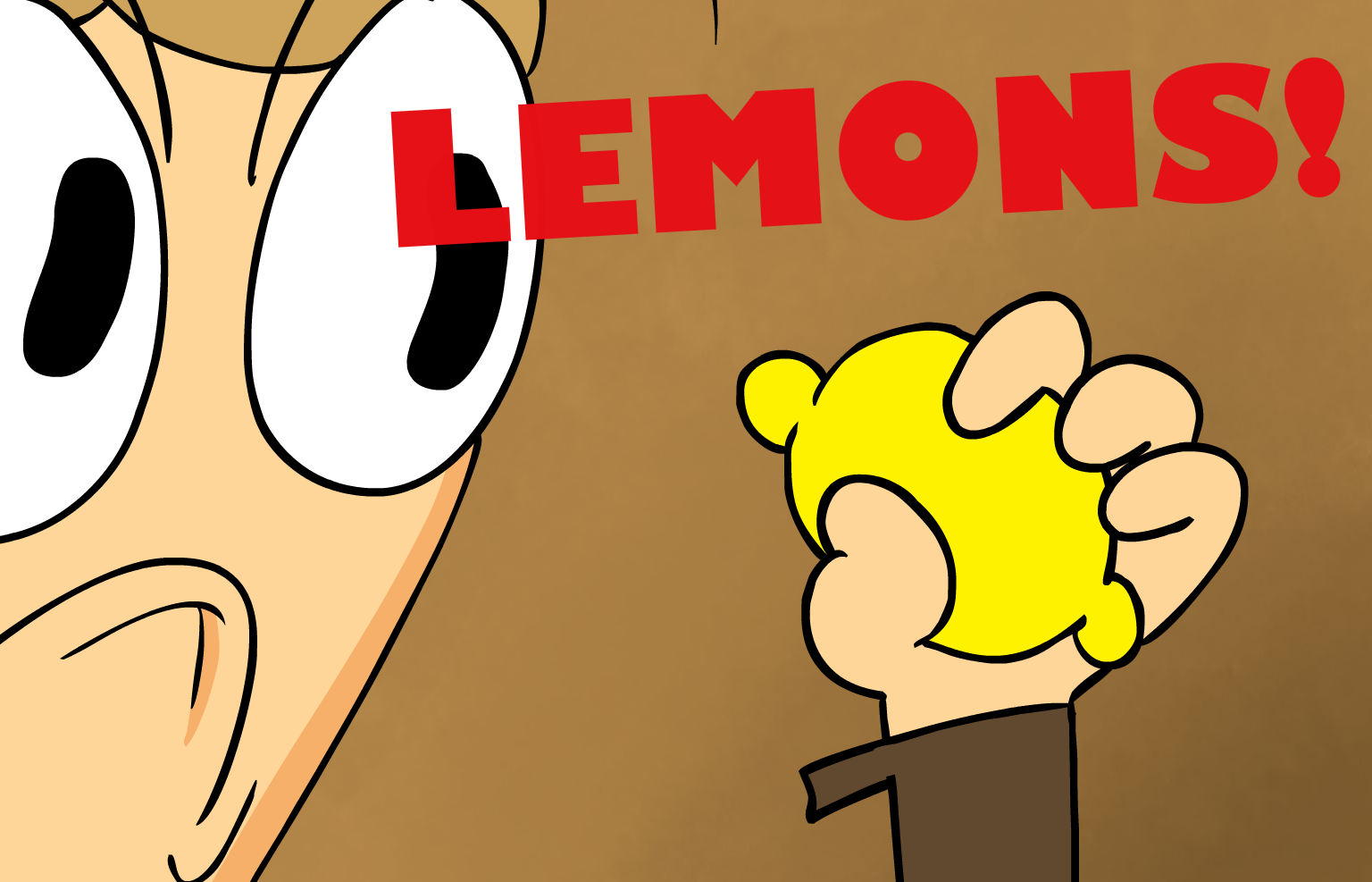 Cave Johnson Rock Turns to combustible Lemons