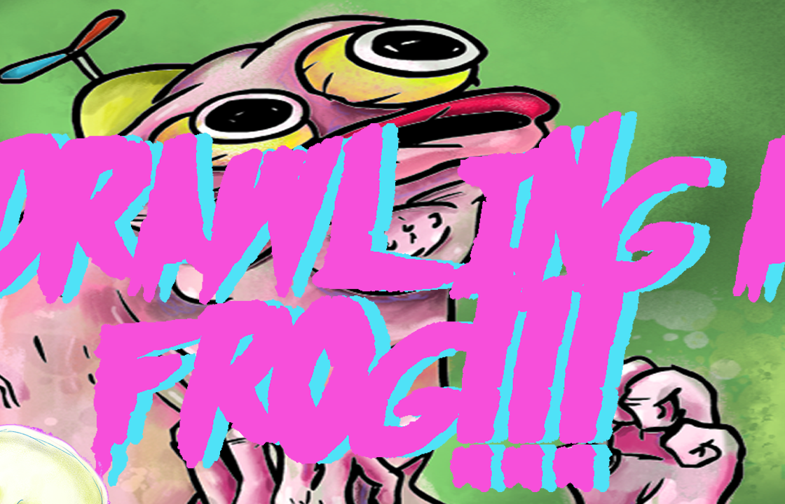 Painting Psychicpebbles Linework