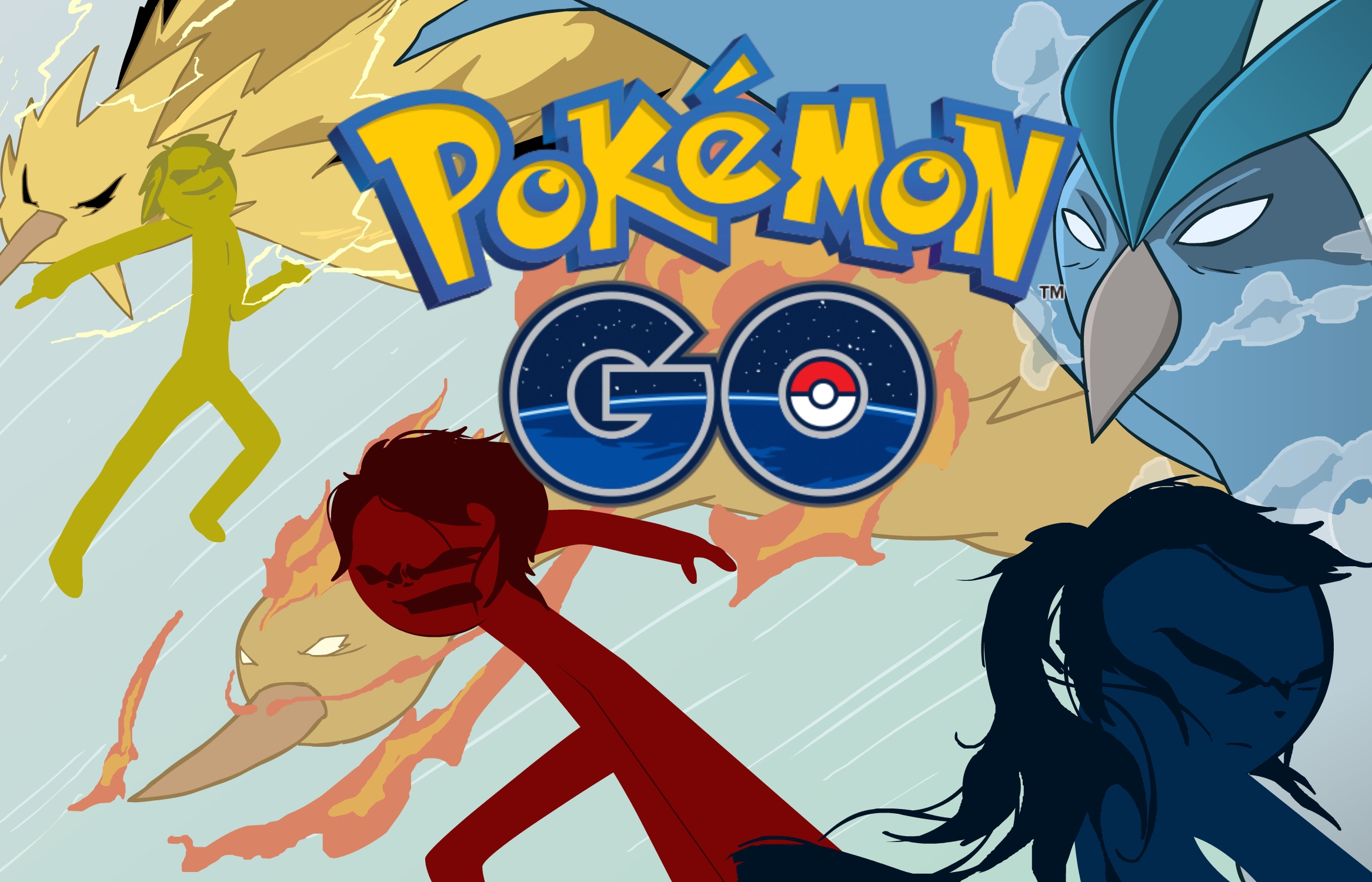 Pokemon GO Stickman!