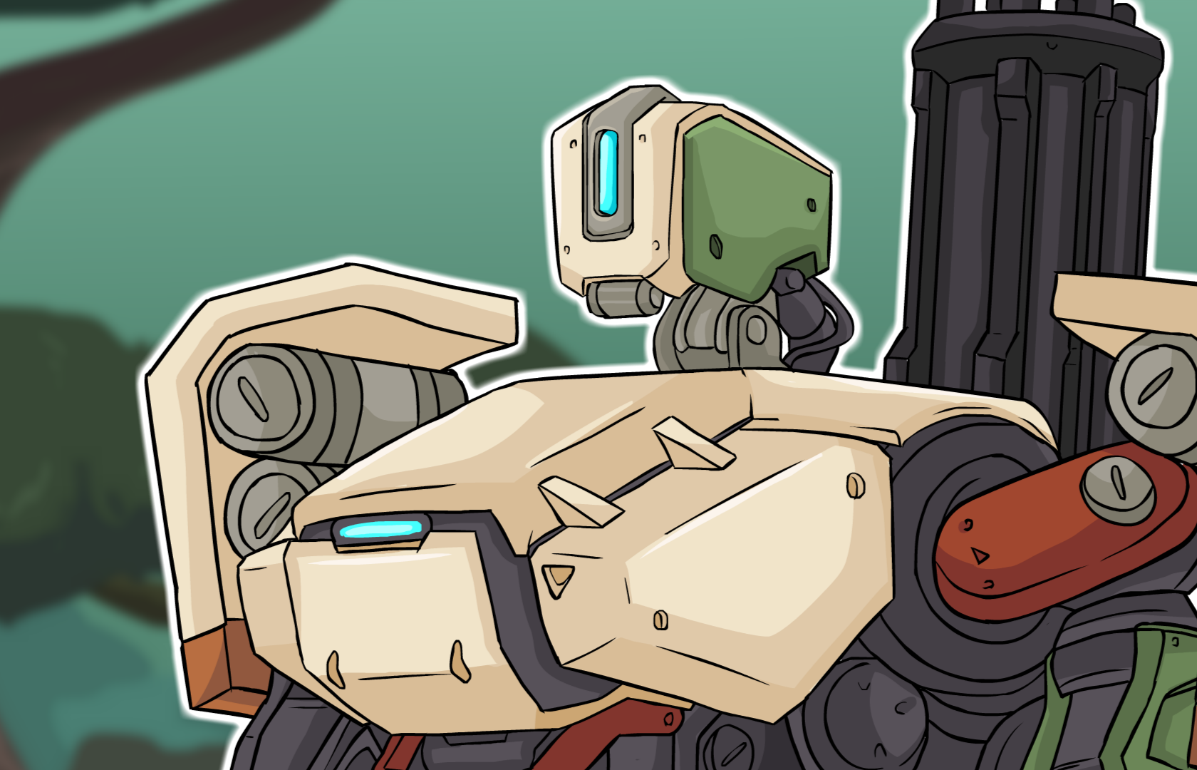 Meet Bastion (Overwatch Animation)