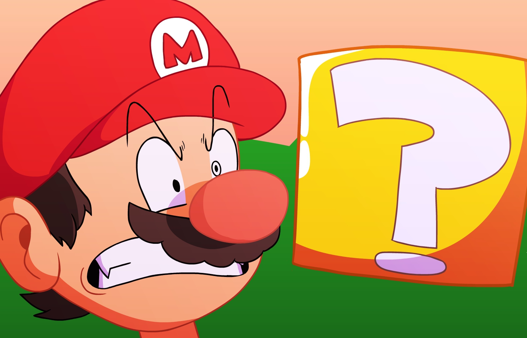 Mario's Question Block Calamity Collab