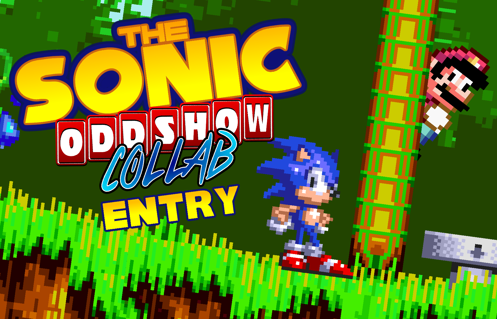 Sonic Oddshow Collab Entry - The Not So Lucky Sonic