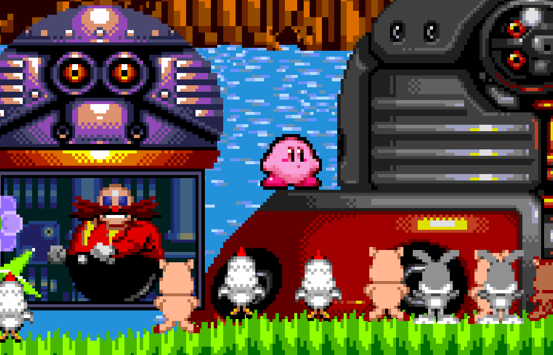What would happen if Kirby inhaled Dr. Eggman?