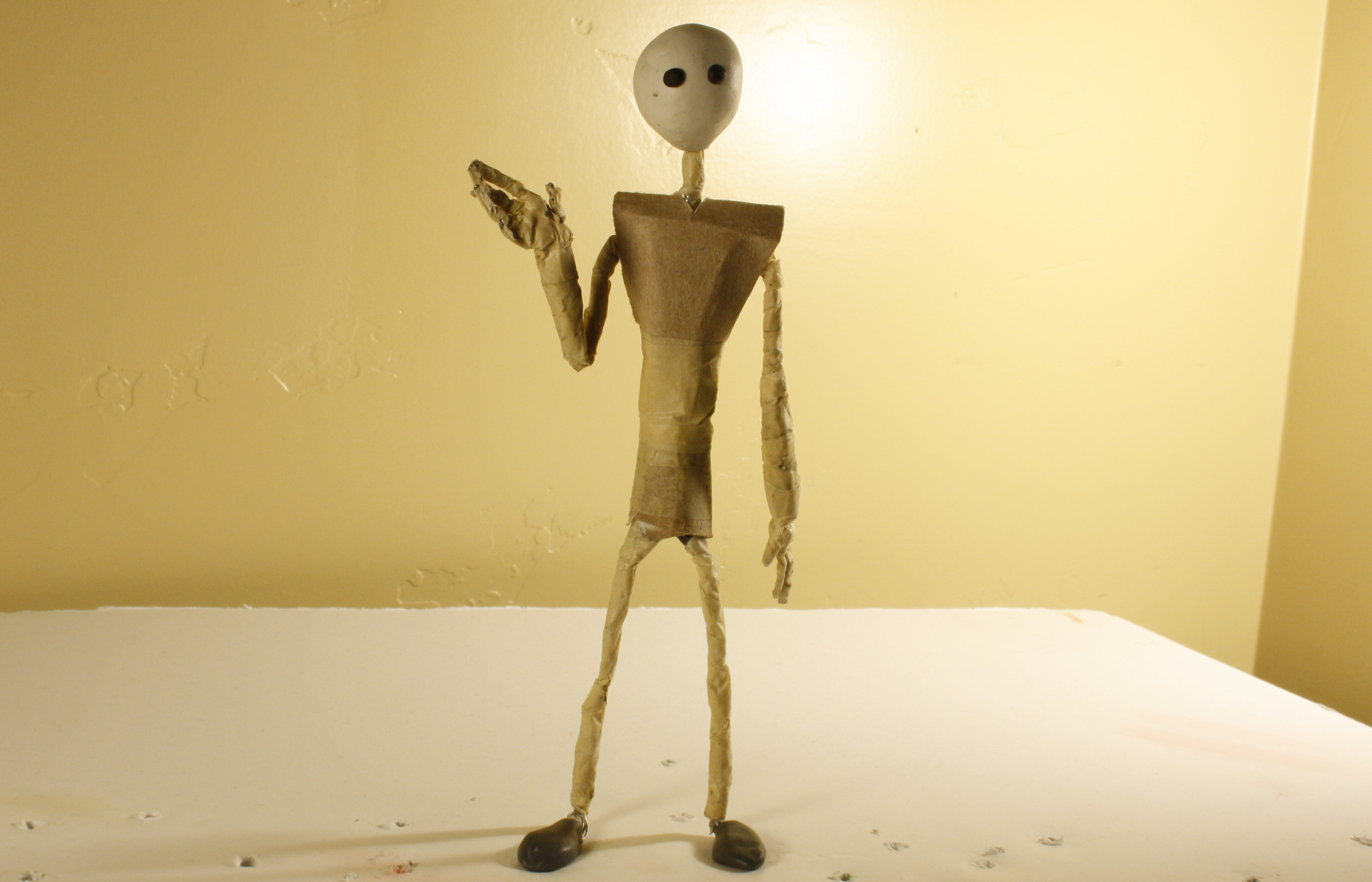 Robot Stop motion animation test shots