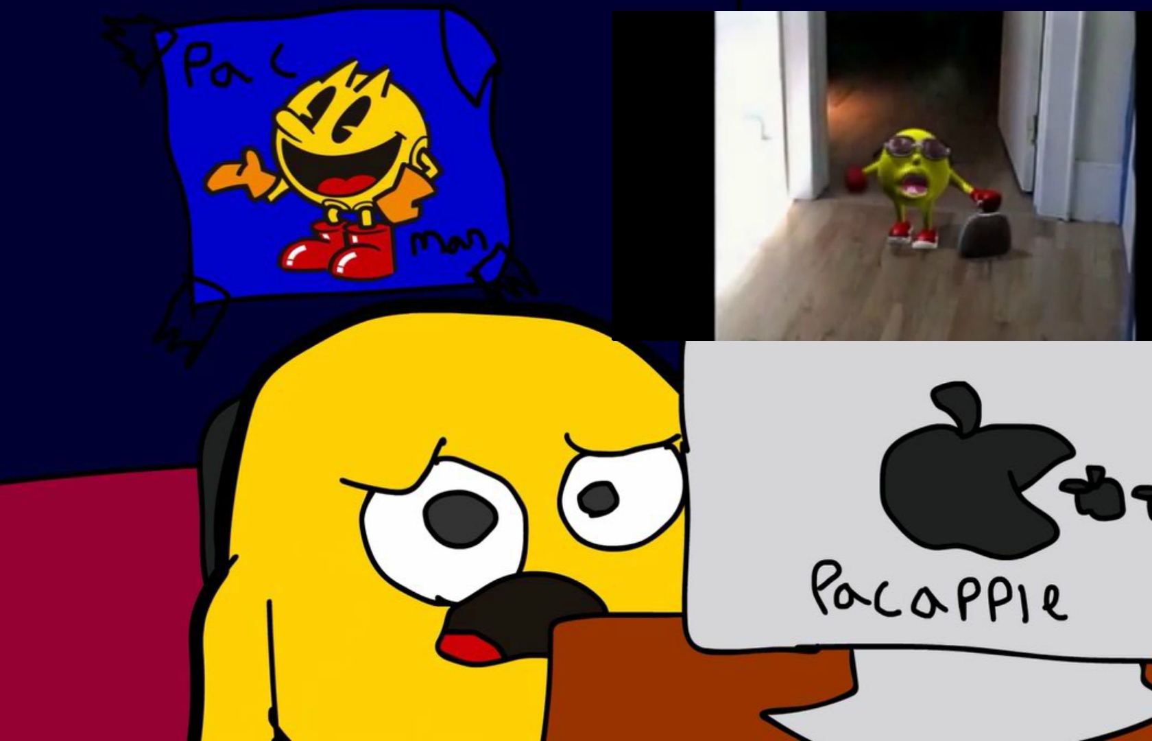 Pacman reacts to here comes pacman