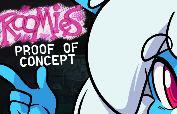 Roomies Visual Novel Part 1 - Proof of Concept