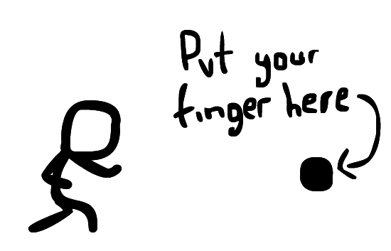 Put your Finger here