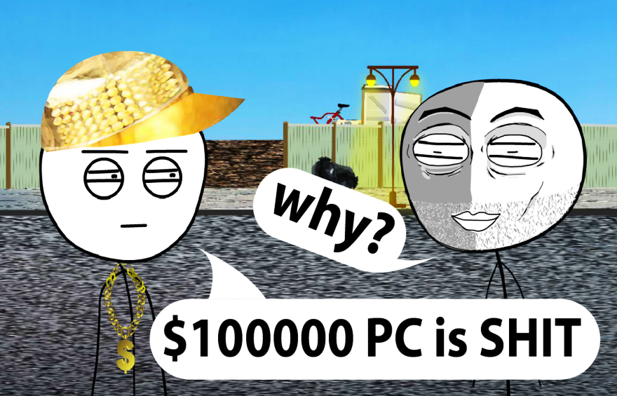 When poor gamer visits rich gamer