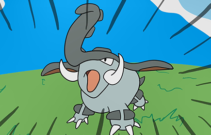 Pokemon - Brief Donphan Animation