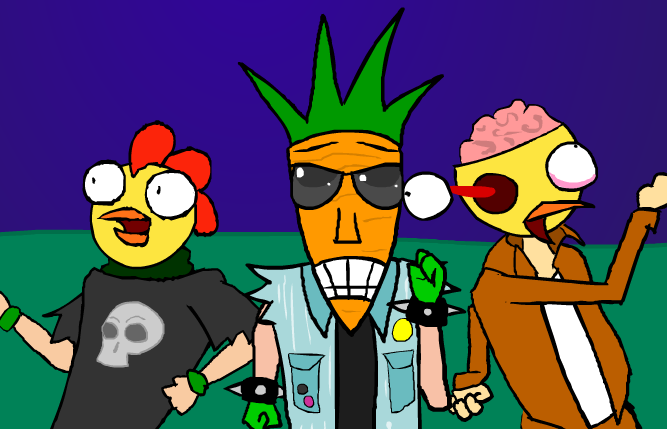 Radioactive Chicken Heads "Tales From the Coop" music video