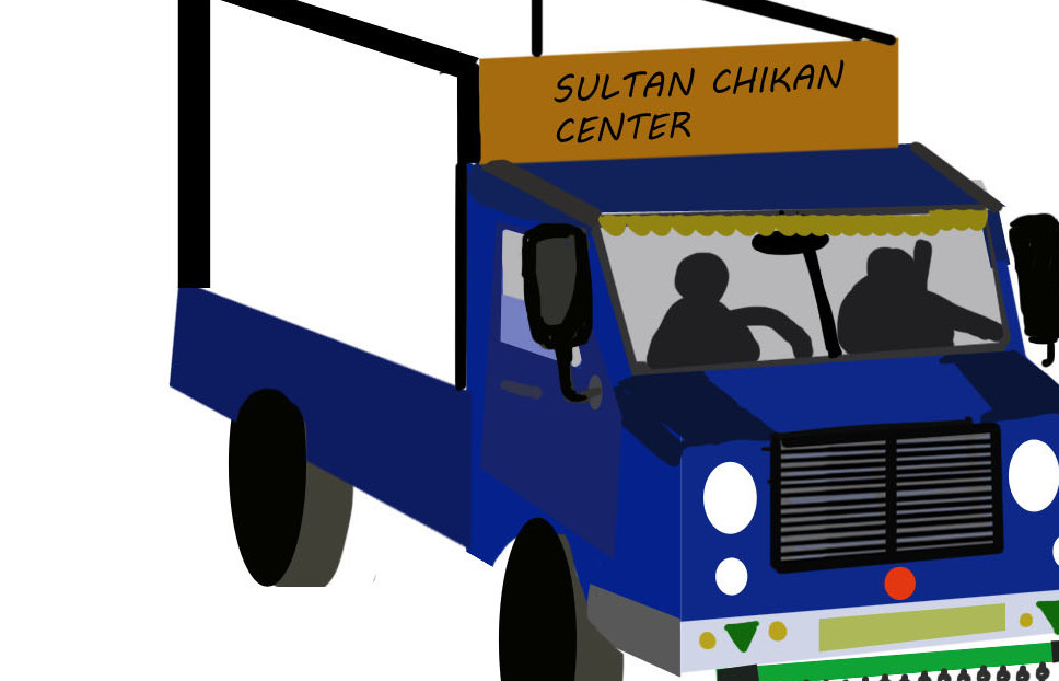 Broasted Chicken to Beef Steak(halfway animation)